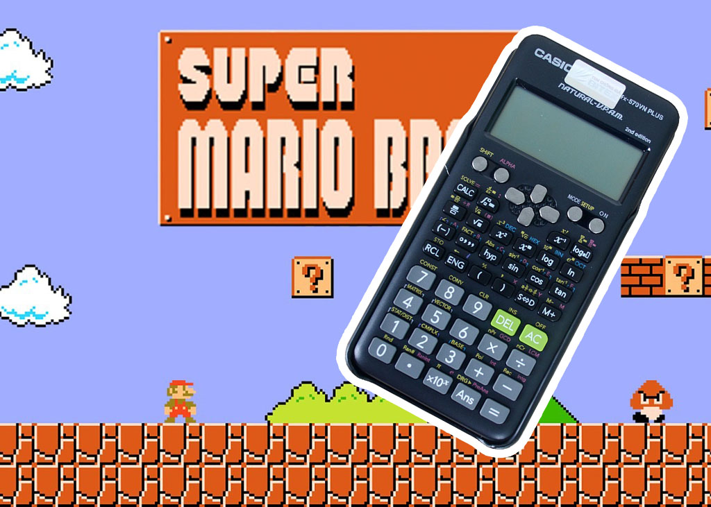 Cách chơi Mario trên máy tính Casio FX 570VN Plus chi tiết