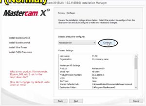 Tải Mastercam x9 Full Crac'k 64bit + Cài đặt