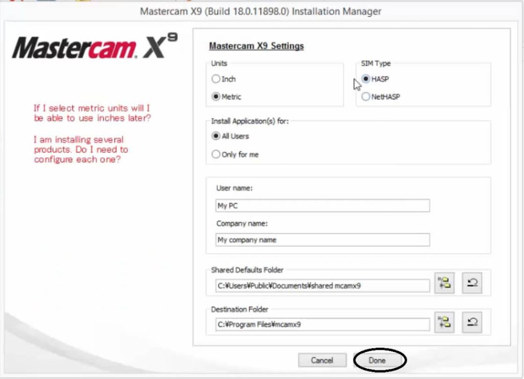 Tải Mastercam x9 Full Crack 32/64bit + Hướng dẫn cài đặt
