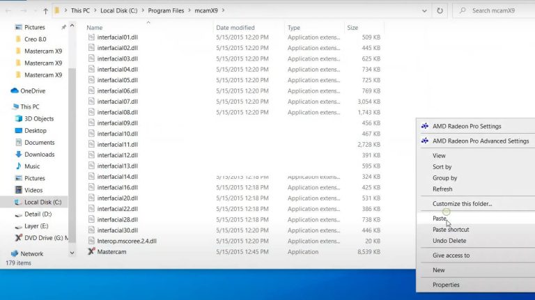 Tải Mastercam x9 Full Crac'k 64bit + Cài đặt