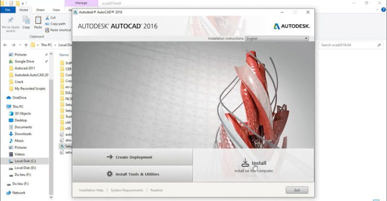 Download Autocad 2016: Link Tải Miễn Phí - Hướng Dẫn Chi Tiết